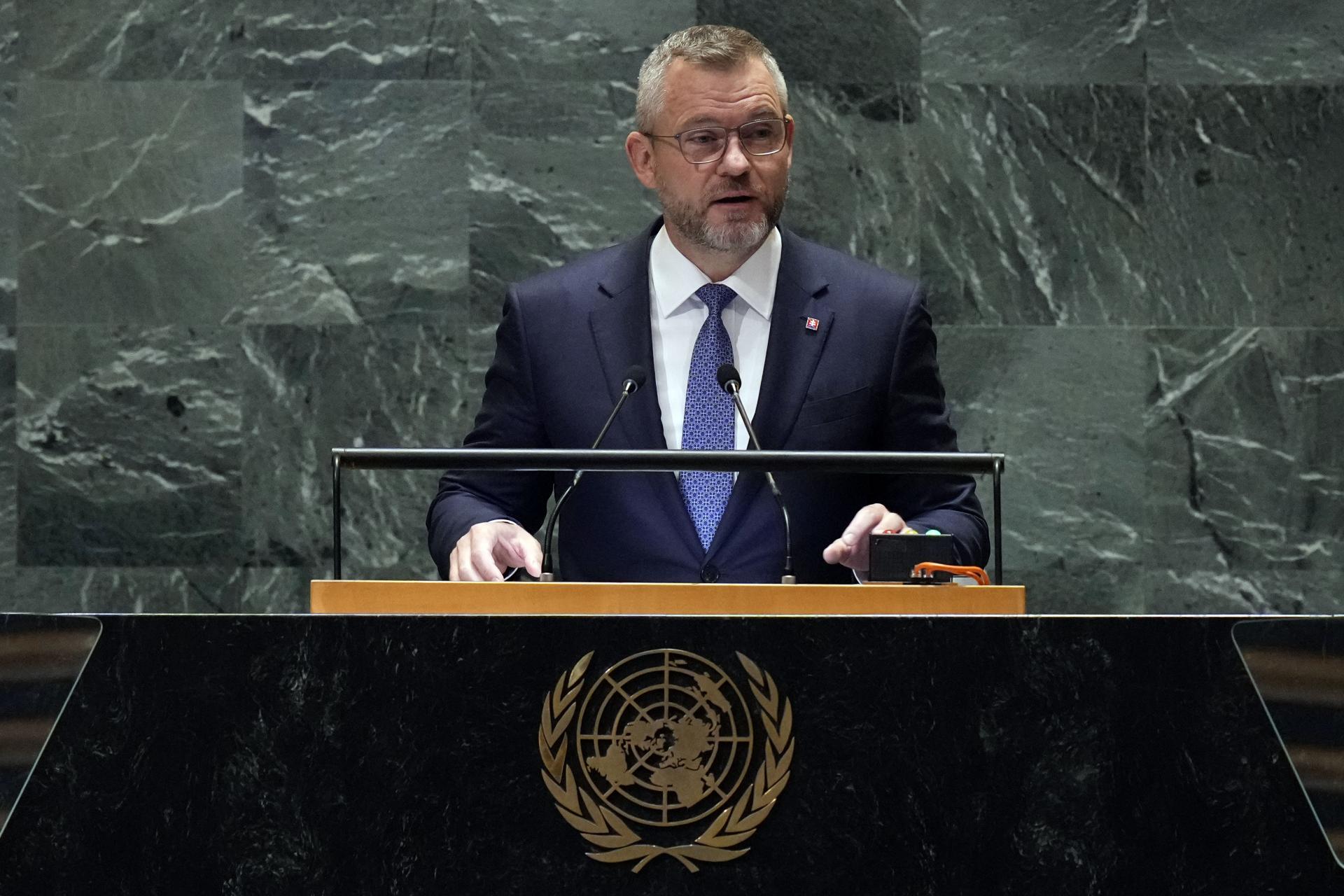 HNonline.sk - OSN je napriek všetkému kostrou svetového poriadku, povedal Pellegrini a vyzval na ...