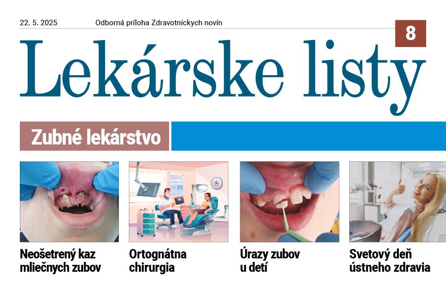 Mediweb.sk - Lekárske listy: Zubné lekárstvo